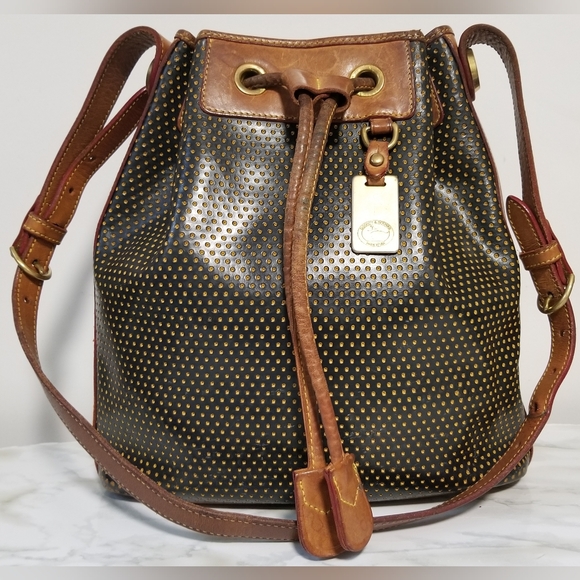 Dooney & Bourke | Bags | Vintage Dooney Bourke Cabriolet Perforated ...